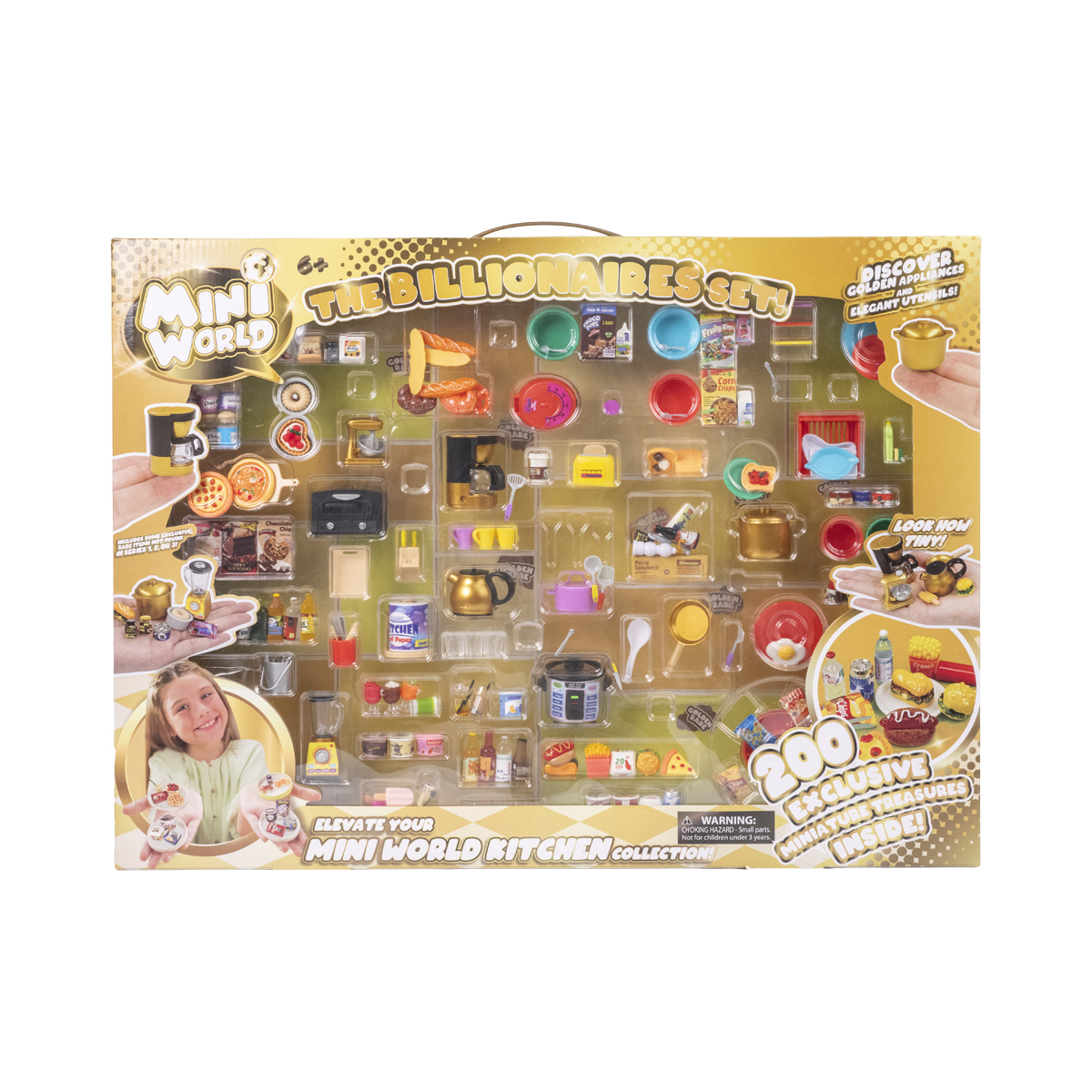 Playset 200 Accesorios Mini World Collectibles - 1015443