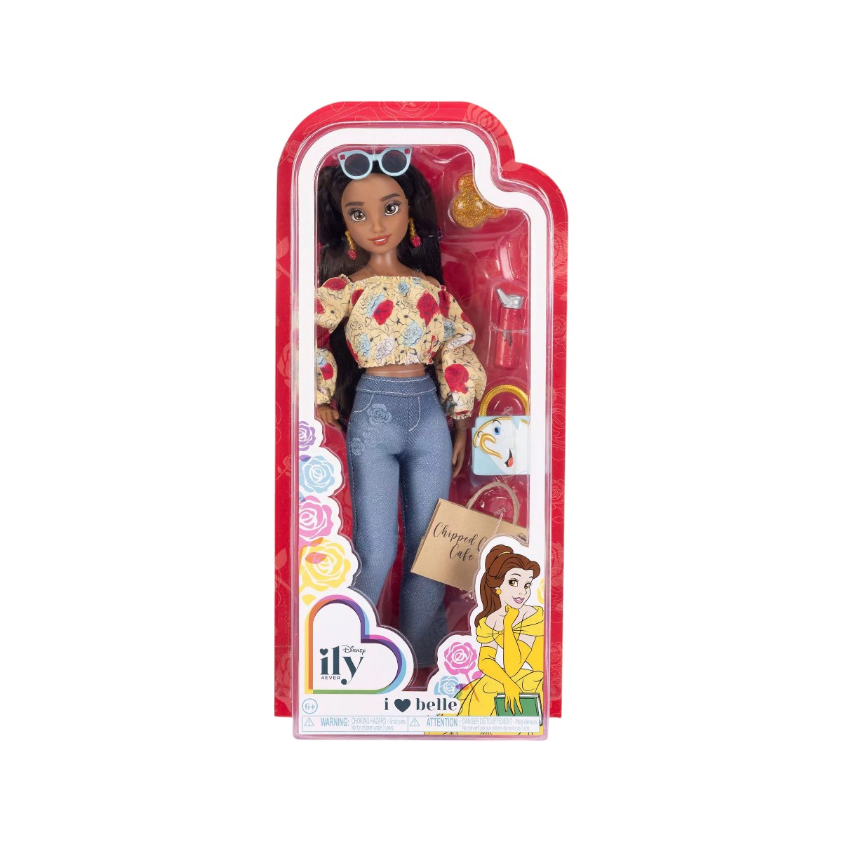 Muñeca Ily Versión Belle Princesas de Disney - 1023857