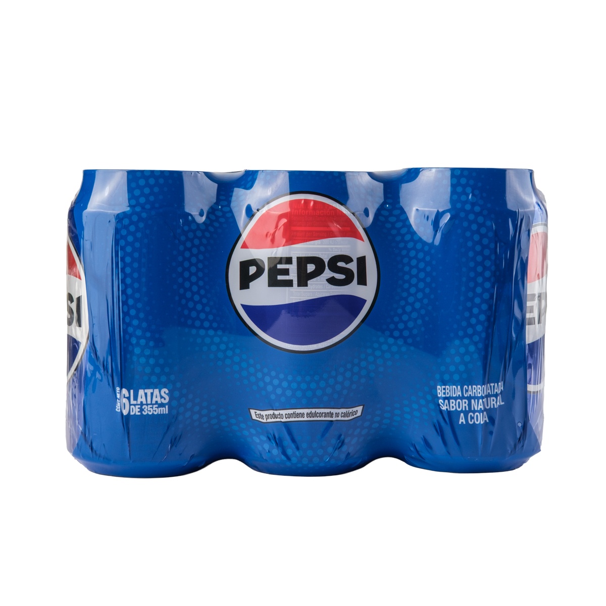 Pack 6 Uds Cola Pepsi Blue 355 ml - 1020291