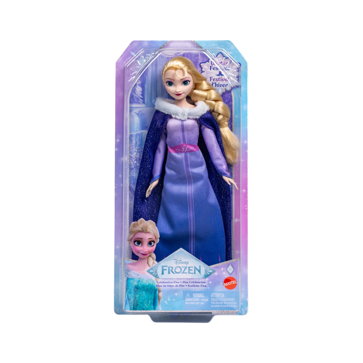 Muñeca Elsa Festival de Invierno Frozen de Disney - 1016395