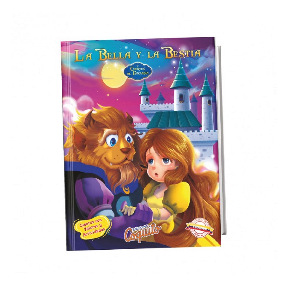 Libro de Cuentos la Bella y la Bestia - 1017649