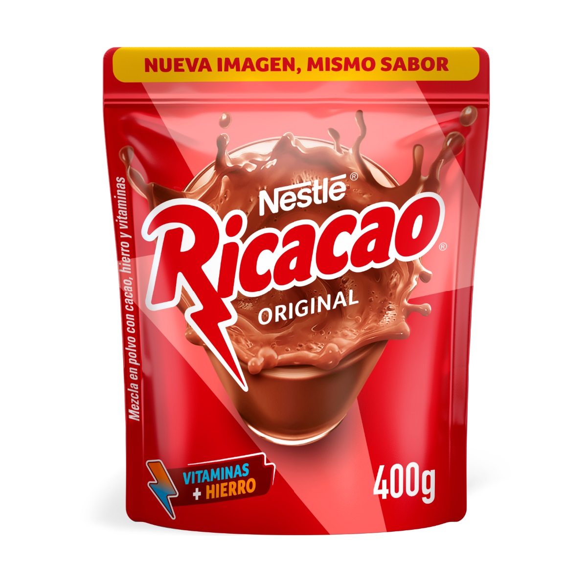 Chocolate en Polvo Ricacao Doypack 400 g - 1018865