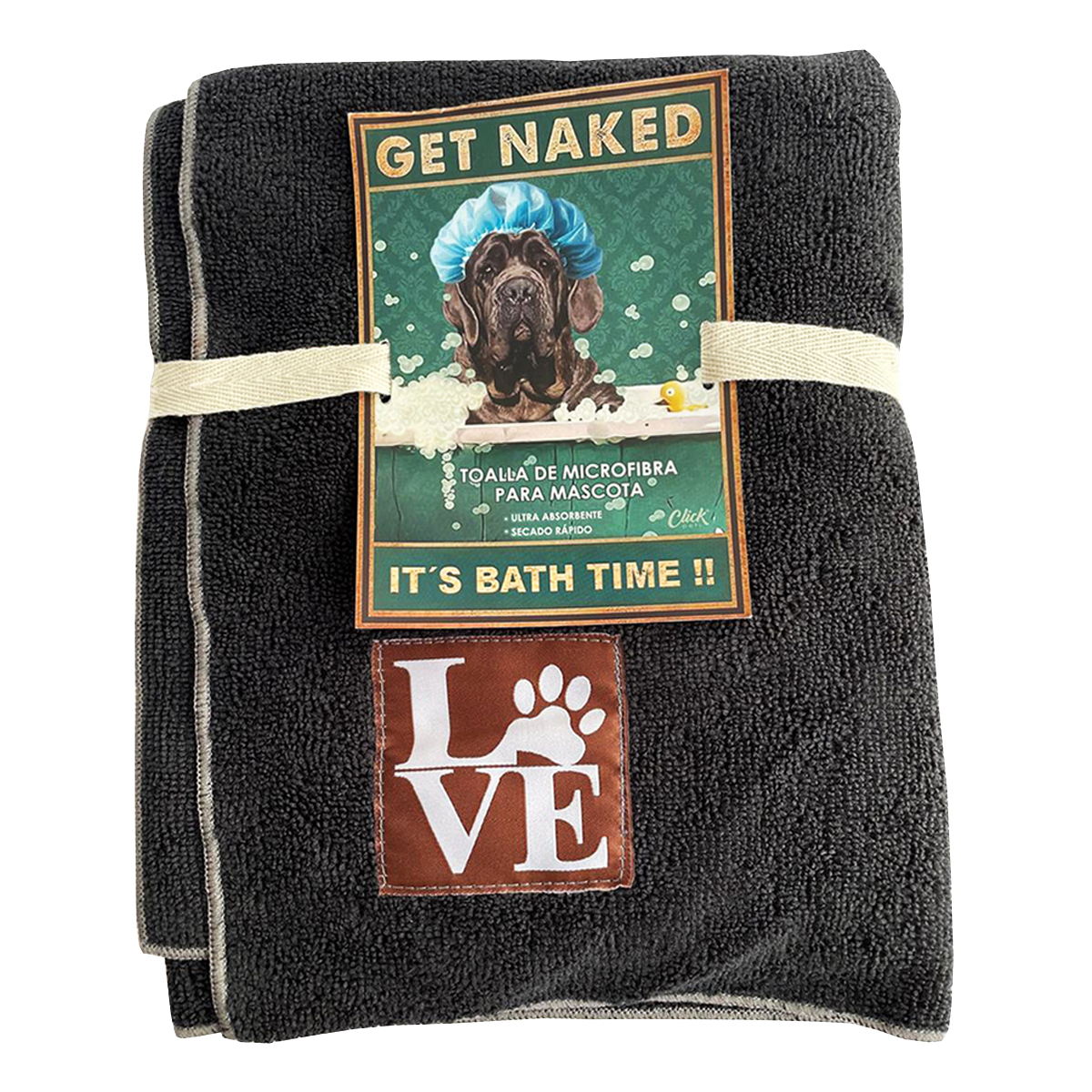 Toalla de Baño para Mascota Microfibra Surtida - 1018068