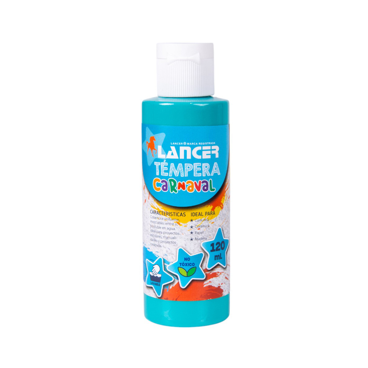 Témpera Lancer Turquesa 120ml - 1018996