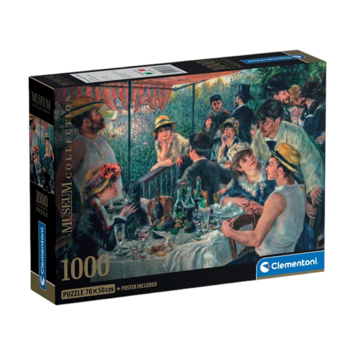 Rompecabezas Clementoni Almuerzo de los Remeros de Renoir 1000 Piezas ...