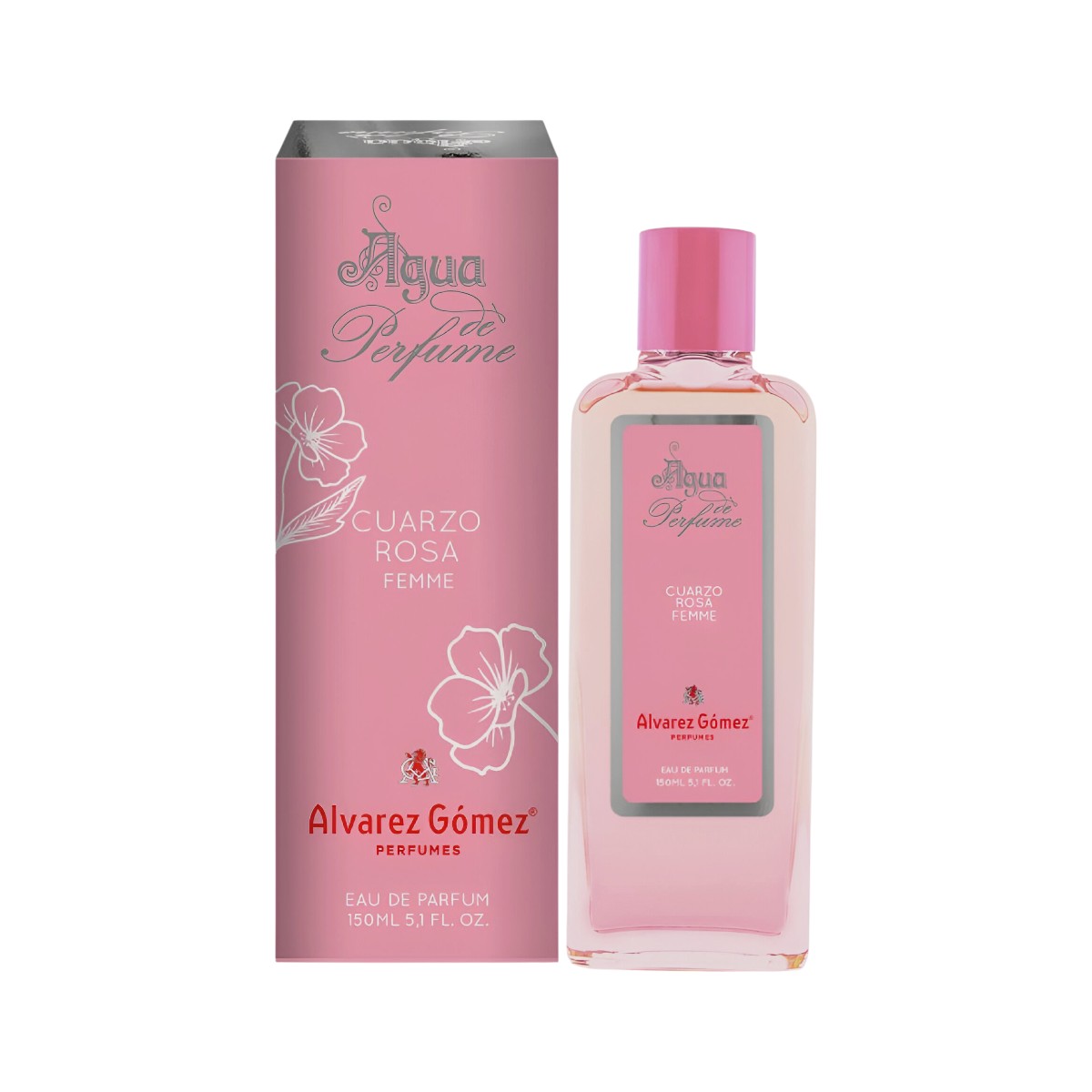Eau de Parfum Alvarez Gómez Cuarzo Rosa for Women 150 ml - 1020346