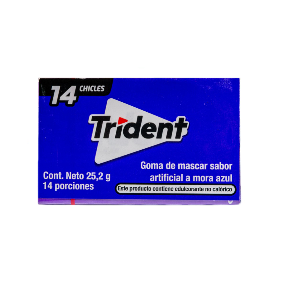 Chicle Trident Mora Azul 25.2 g - 1021628