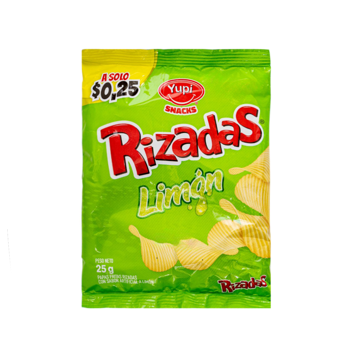 Papas Rizadas Yupi Limón 25 g - 1022367