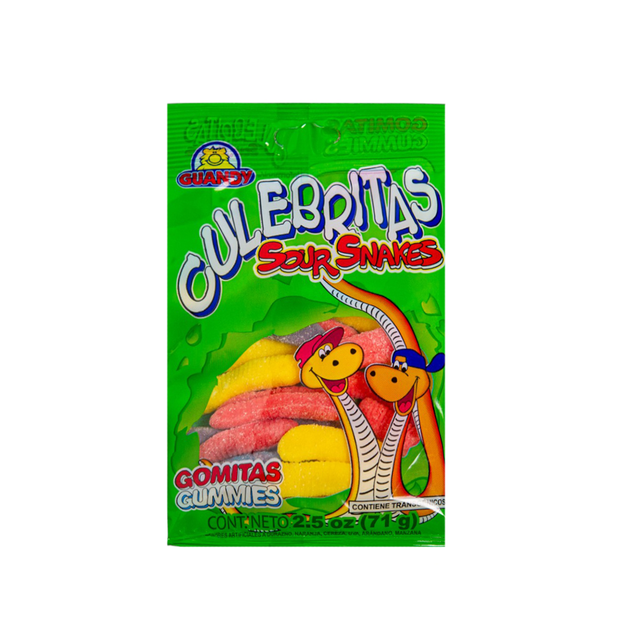 Gomitas Guandy Ácidos Culebrita 71 g - 1073236