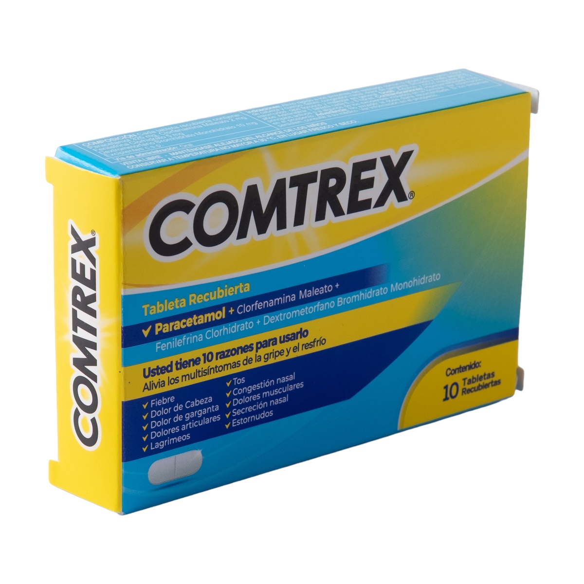 Comtrex Antigripal - 10 Tabletas - 1073549