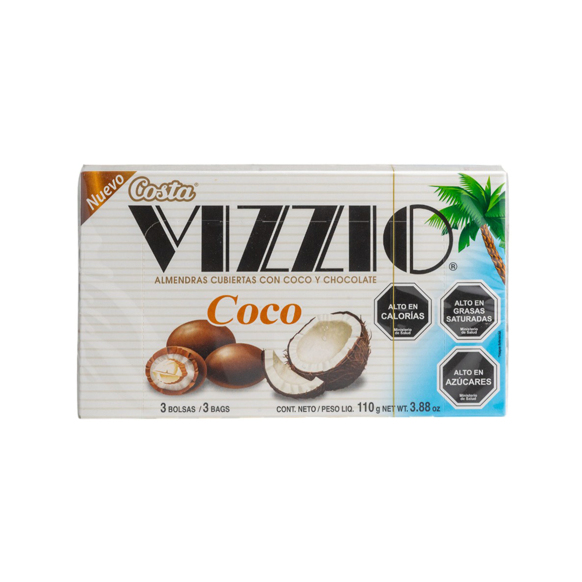 Chocolate Vizzio Coco 110 g - 1073567