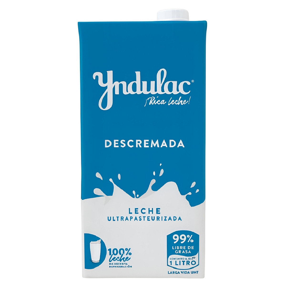 Leche Descremada Indulac 1 L - 1077705