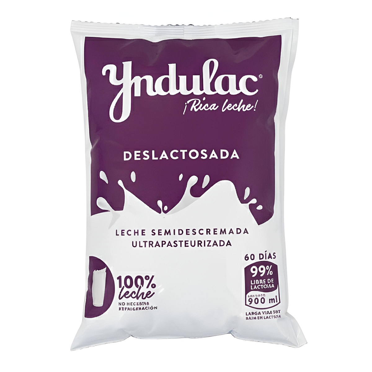 Leche Deslactosada Indulac Funda 900 ml - 1077708