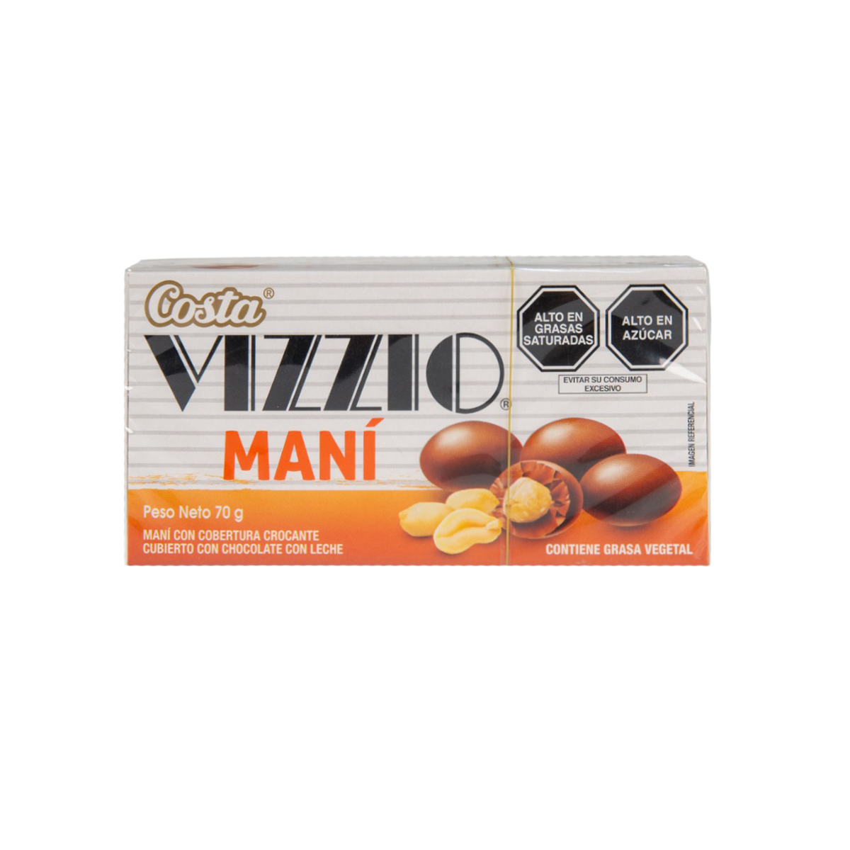 Chocolate Vizzio Maní 70 g - 1080002