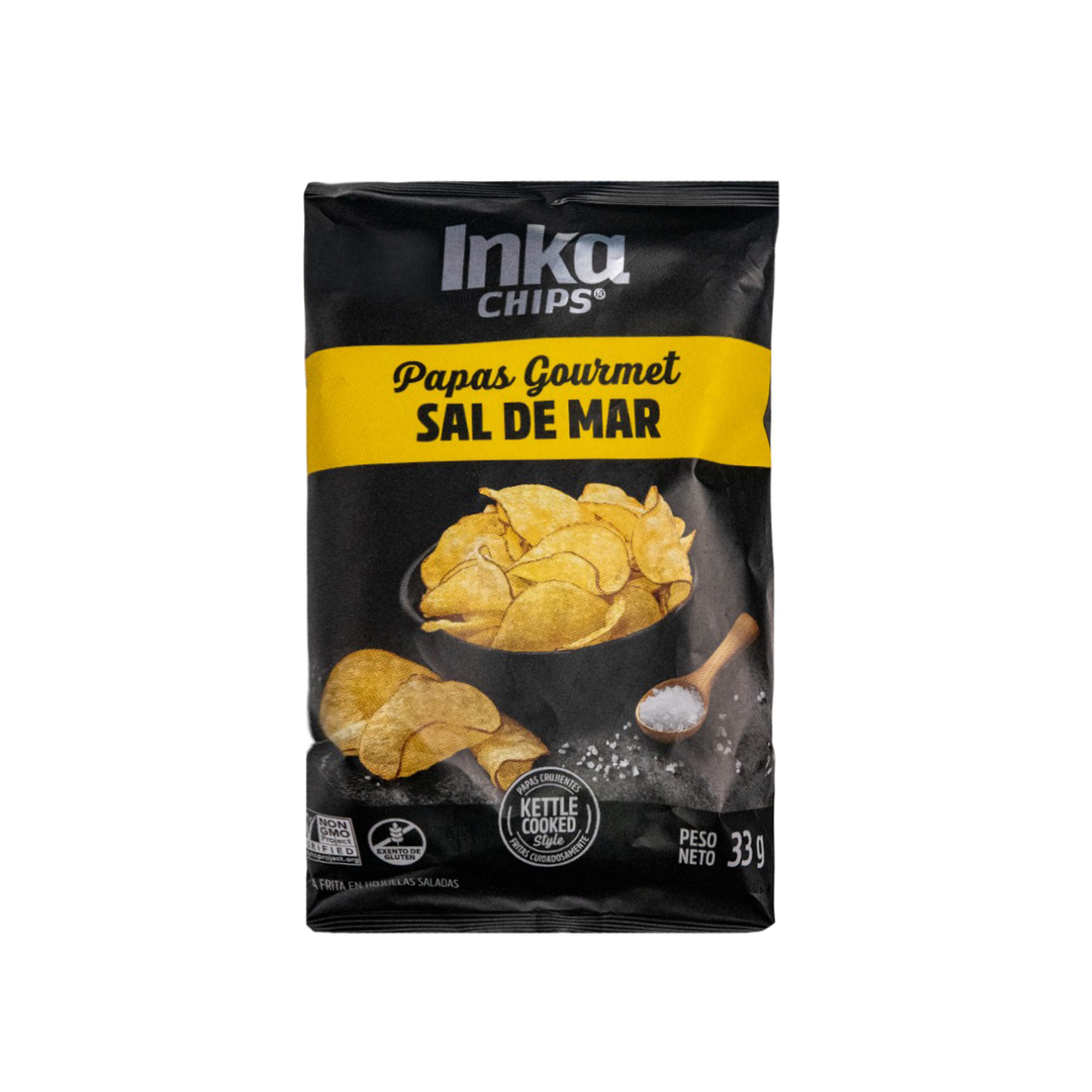 Papas Gourmet Inka Chips Sal de Mar 33 g - 1080215