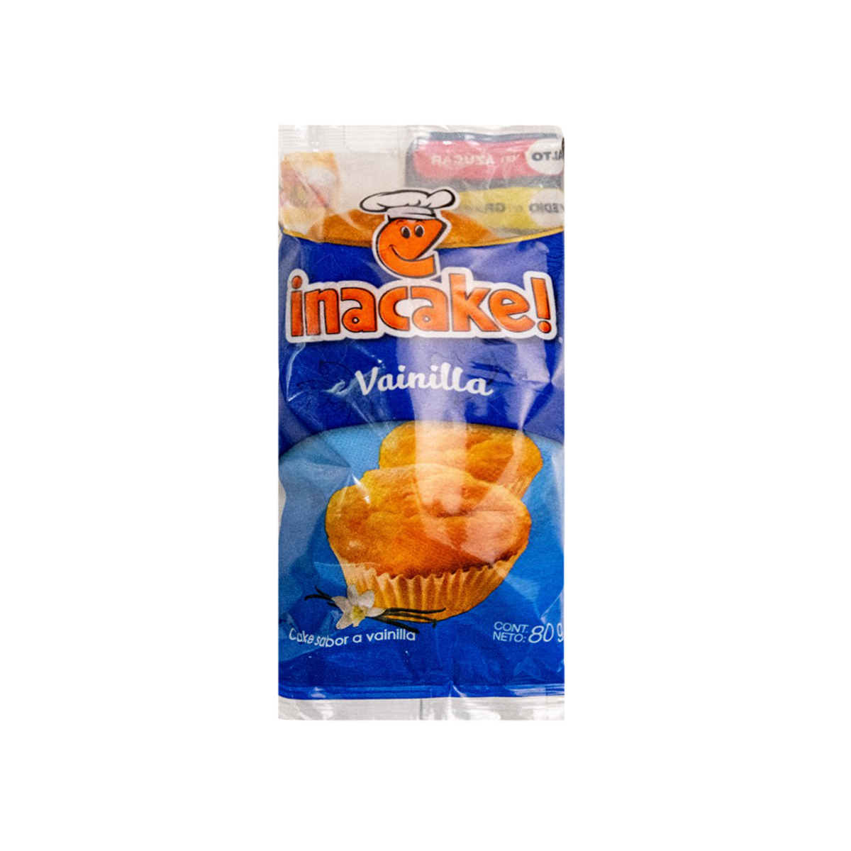 Cake Inacake Vainilla 80 g - 1080702