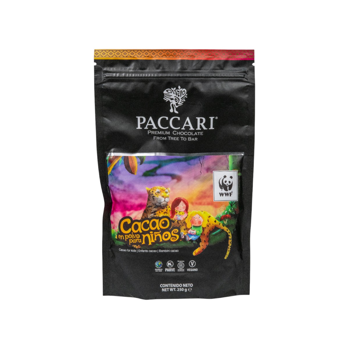 Cacao en Polvo para Niños Pacari 250 g - 1081742