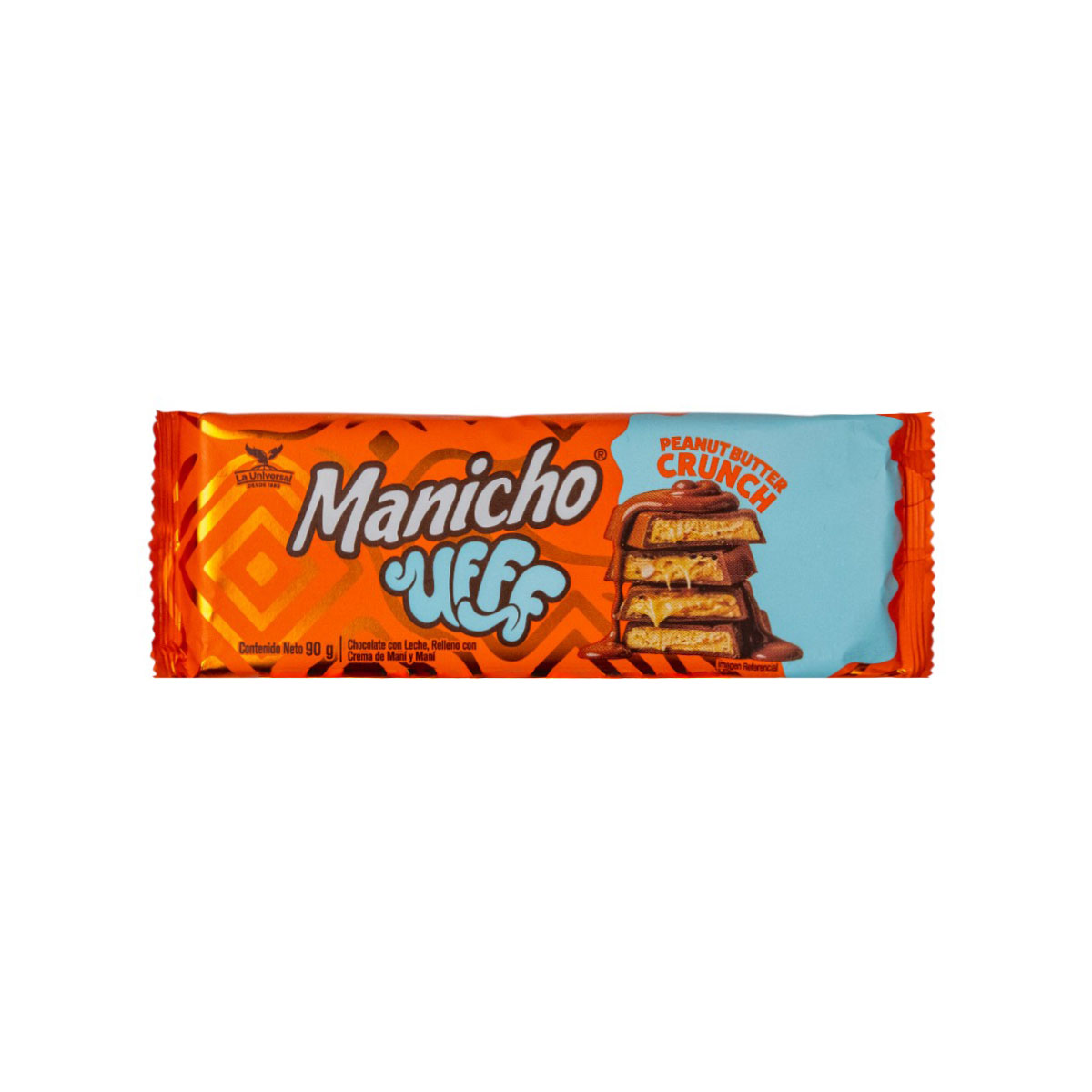 Barra de Chocolate Manicho Ufff Peanut Butter Crunch 90 g - 1082758