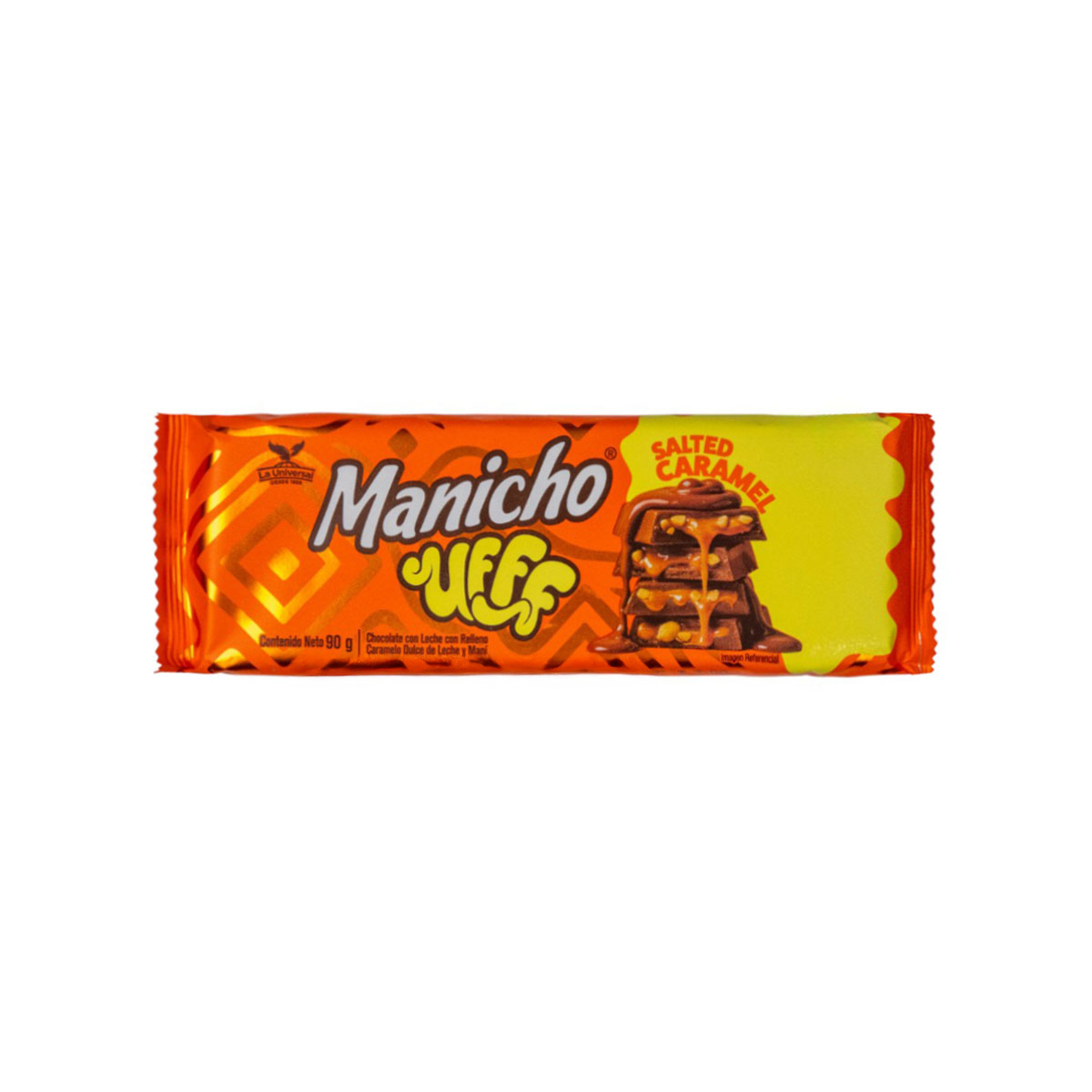 Barra de Chocolate Manicho Ufff Salted Caramel 90 g - 1082759
