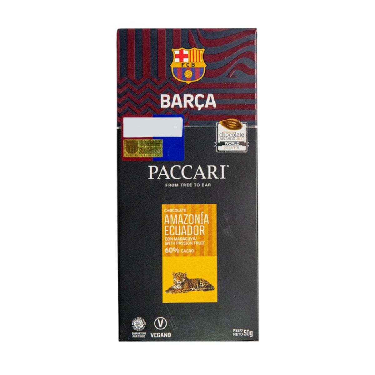 Barra de Chocolate Pacari Amazonía Ecuador Maracuyá 50 g - 1084252