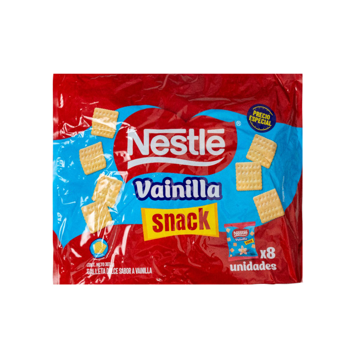 Pack 8 und. Galletas Nestlé Vainilla 307.2 g - 1086622