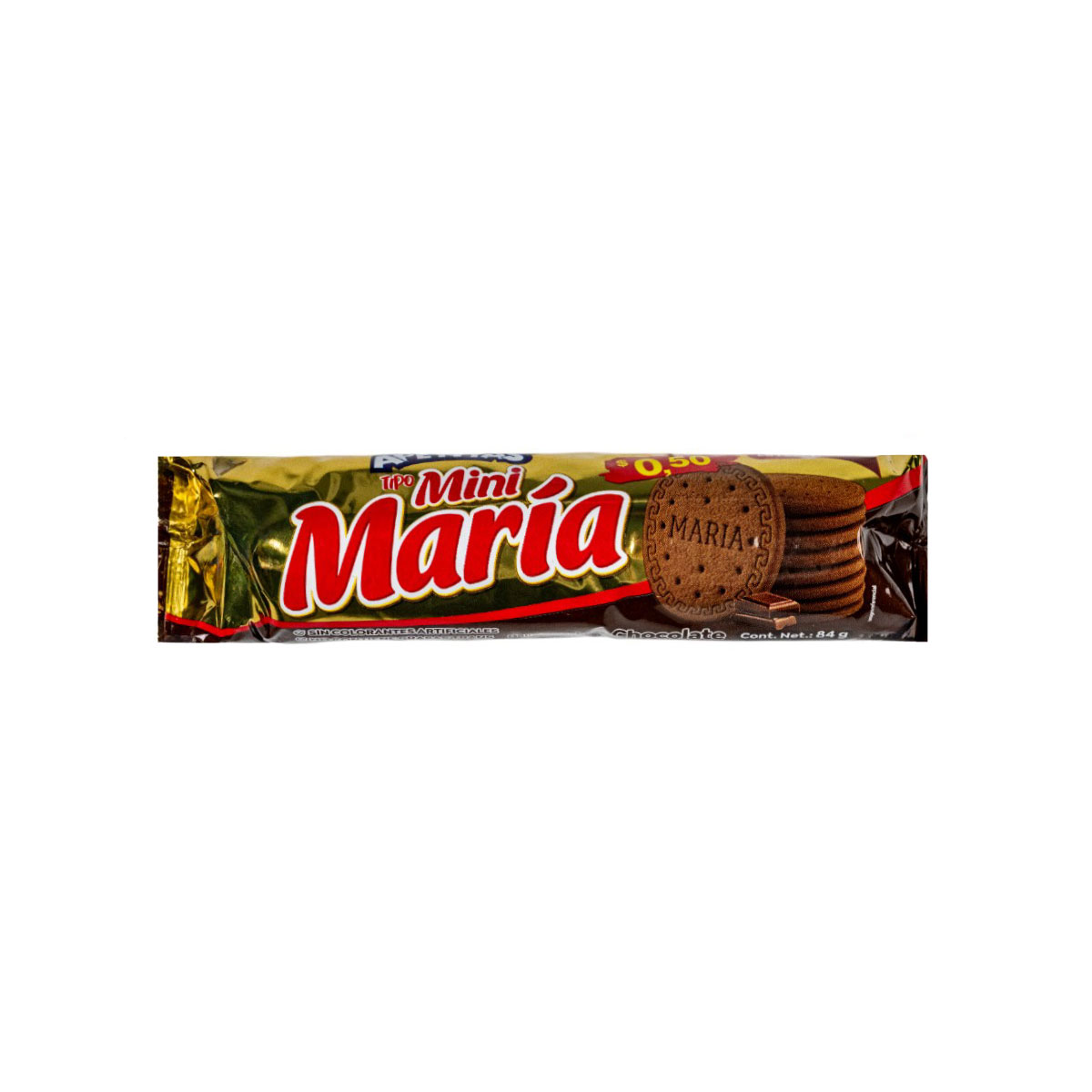 Galleta Tipo Mini María Apetitas Chocolate 84 g - 1086994