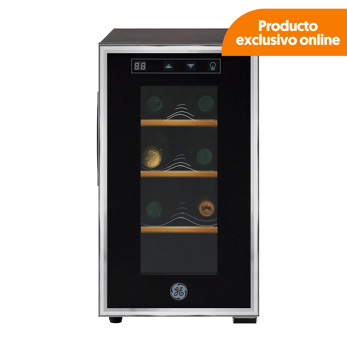 Vinera GE 8 Botellas Negro | GW8XDBB2 - 1087142