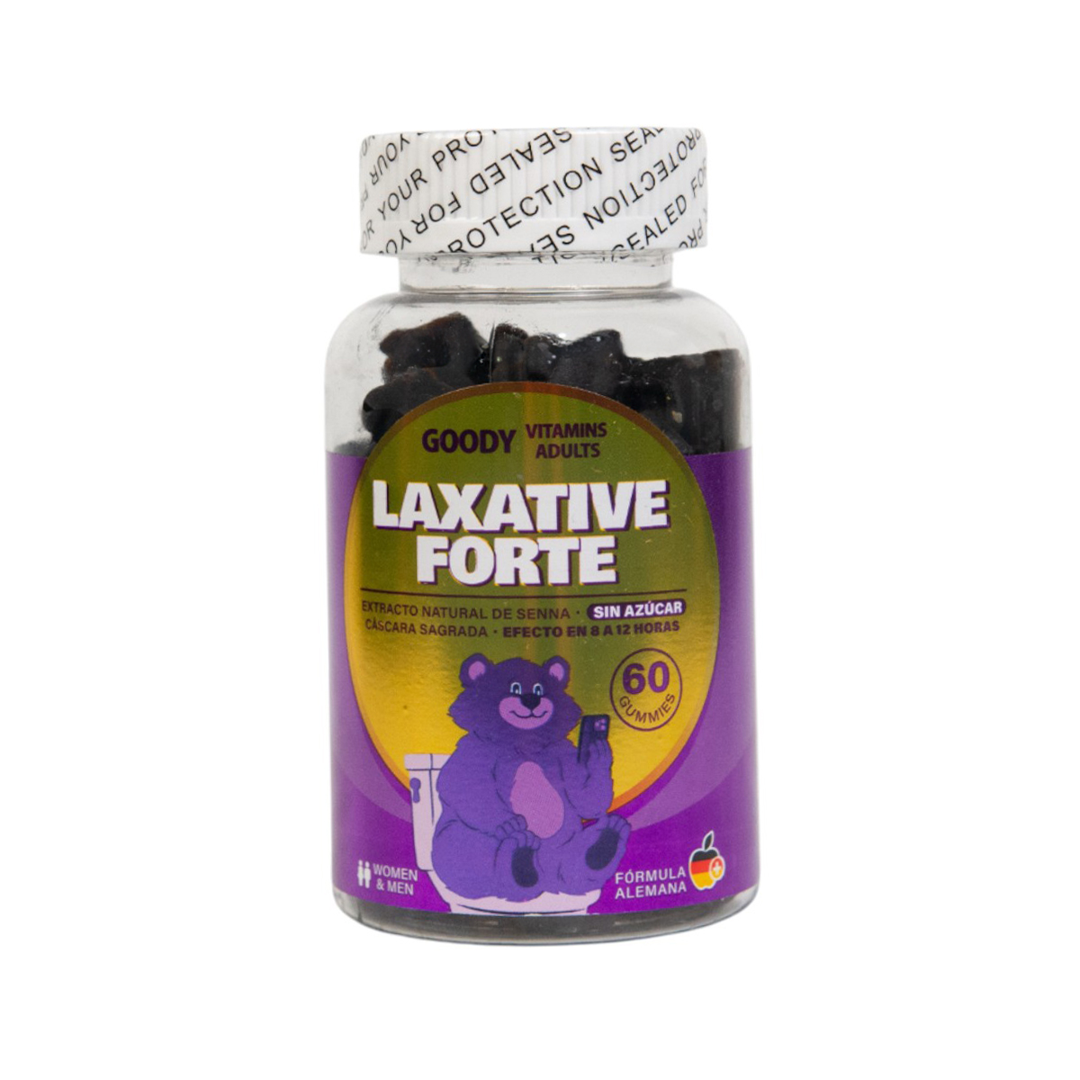 Vitaminas Ivy Bears Laxative Forte - 60 Gomitas - 1090554
