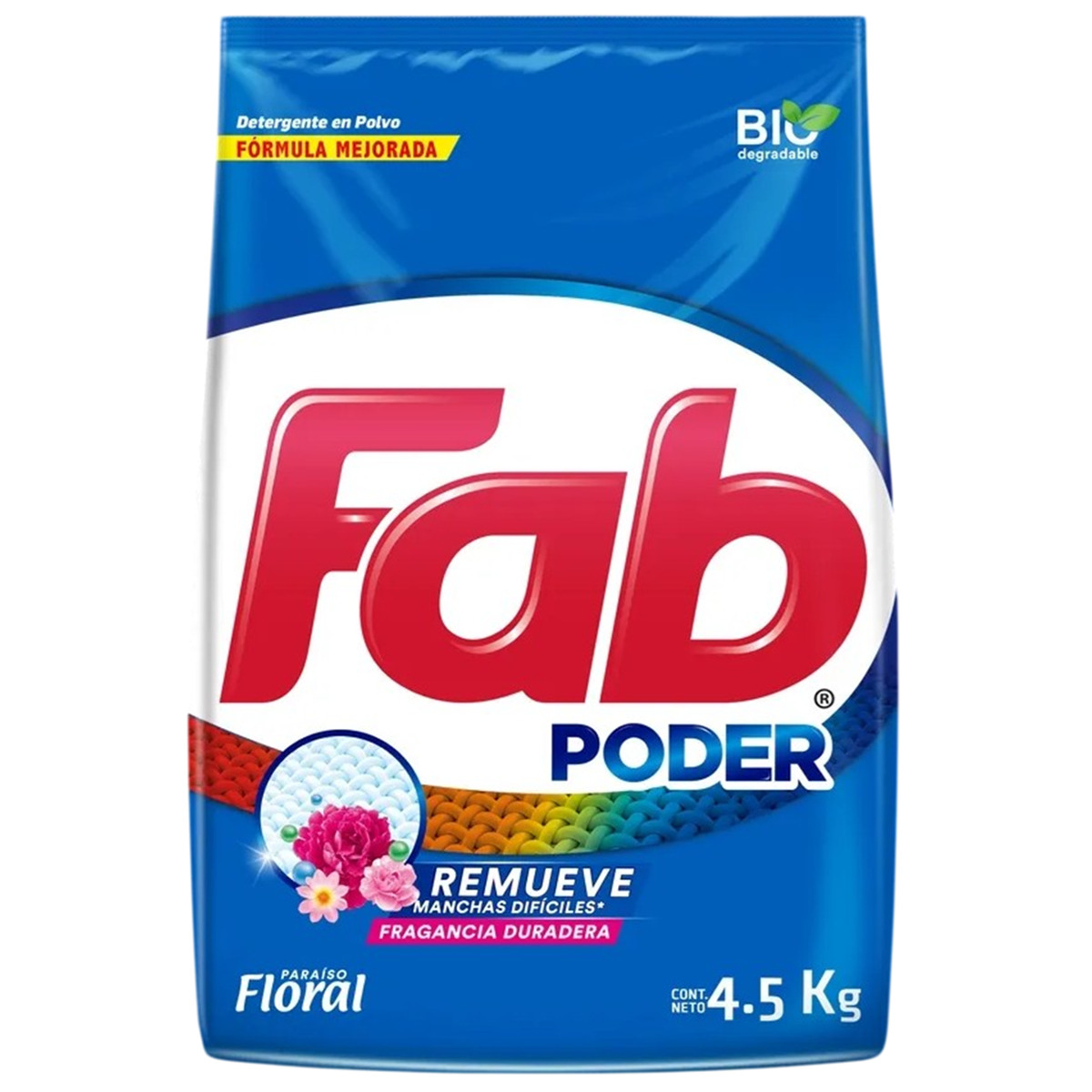 Detergente en Polvo Fab Poder 4.5 kg - 1090872