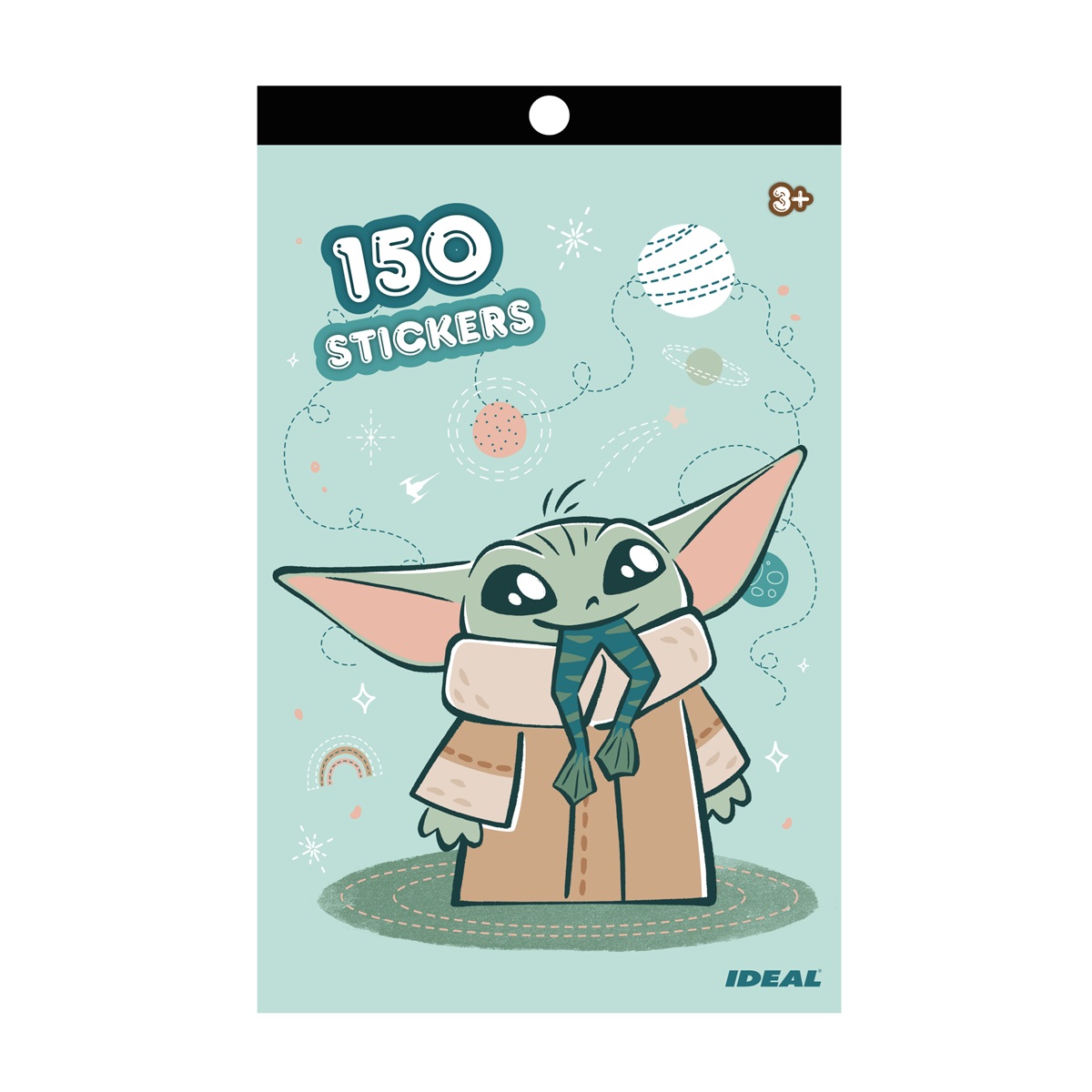 Set 150 Stickers Ideal Groku de Star Wars - 1094503