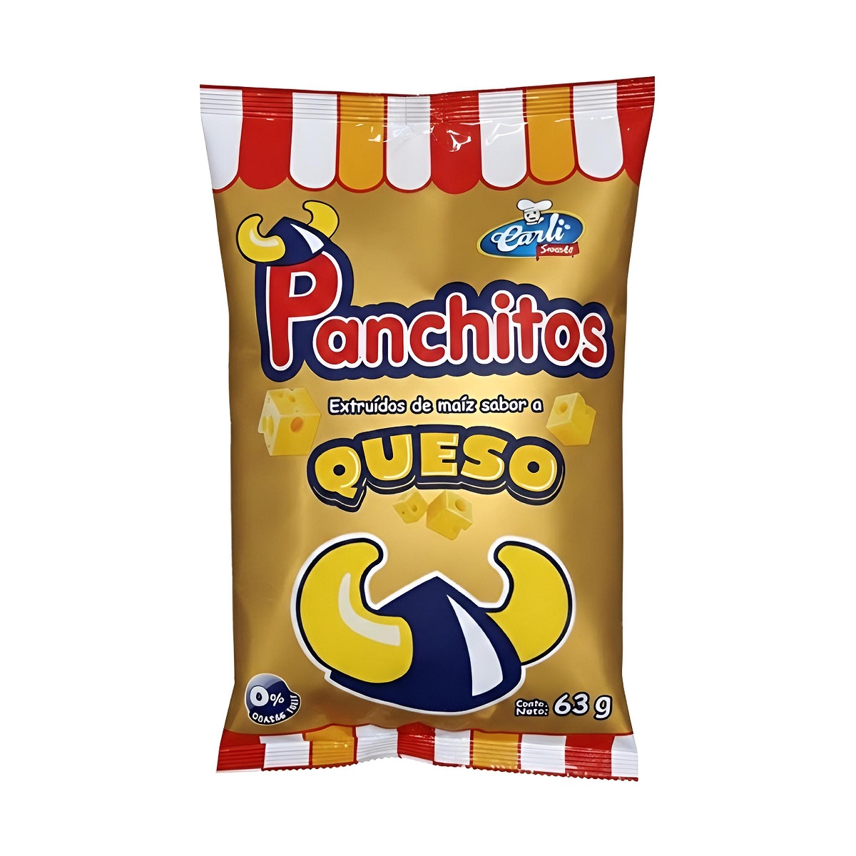Panchitos Carlisnacks Queso 63 g - 1095861