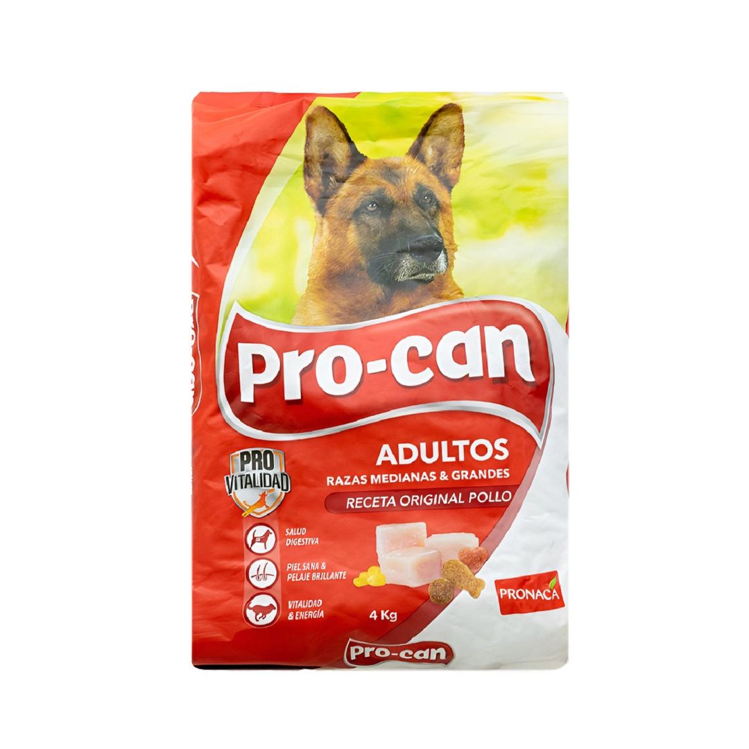 Alimento para Perro Pro-can Adulto Razas Medianas y Grandes Original ...