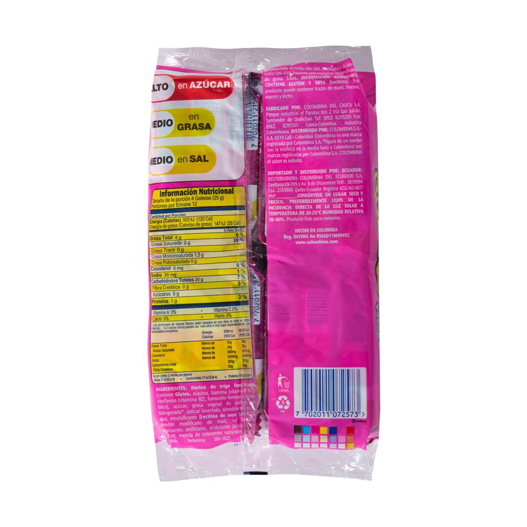 Galleta Colombina Brinky Fresa 300g - 1062550