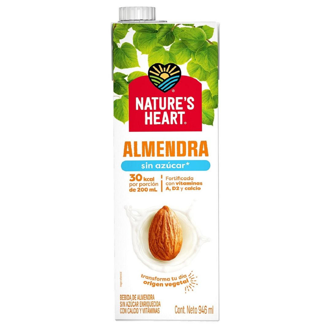 Bebida de Almendra Nature’s Heart Sin Azúcar 946 ml - 912895