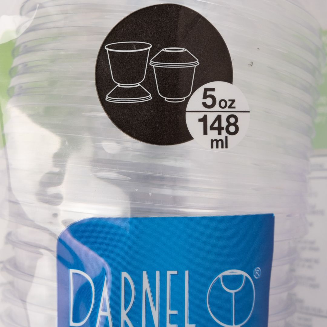 Pack 10 uds Copa con Tapa Desechable Darnel 148ml - 909903