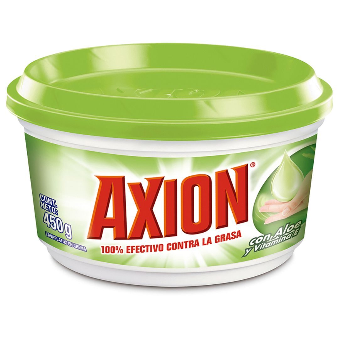 Lavavajilla en Crema Axion Aloe y Vitamina E 450g - 896392