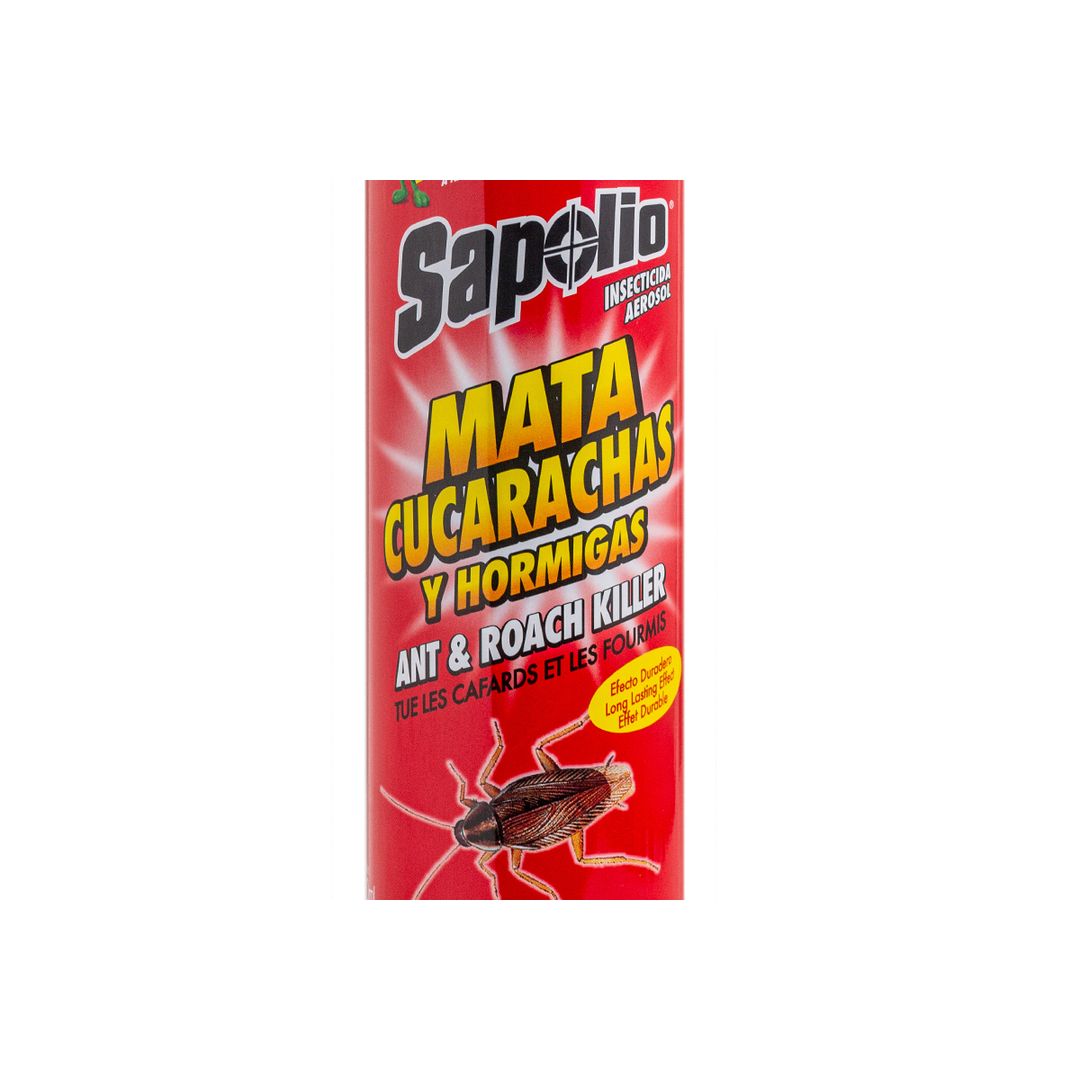 Insecticida Aerosol Sapolio - Cucarachas y Hormigas 360ml - 896520