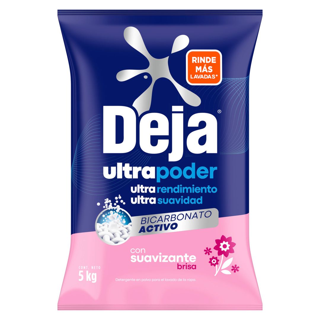 Detergente en Polvo Deja con Suavizante Brisa Primavera más Bicarbonato ...