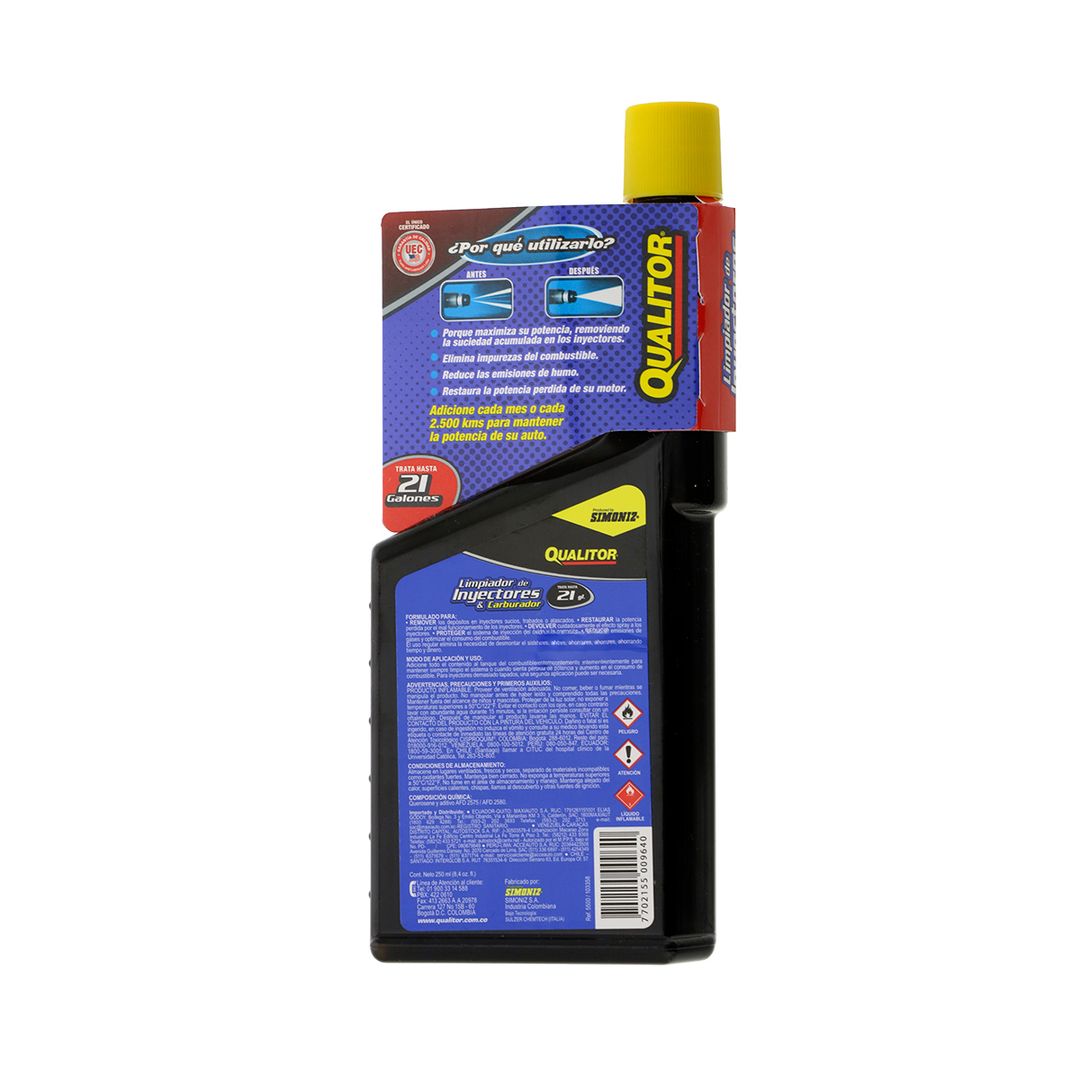 Limpiador de Inyectores y Carburador Qualitor Simoniz - 897228
