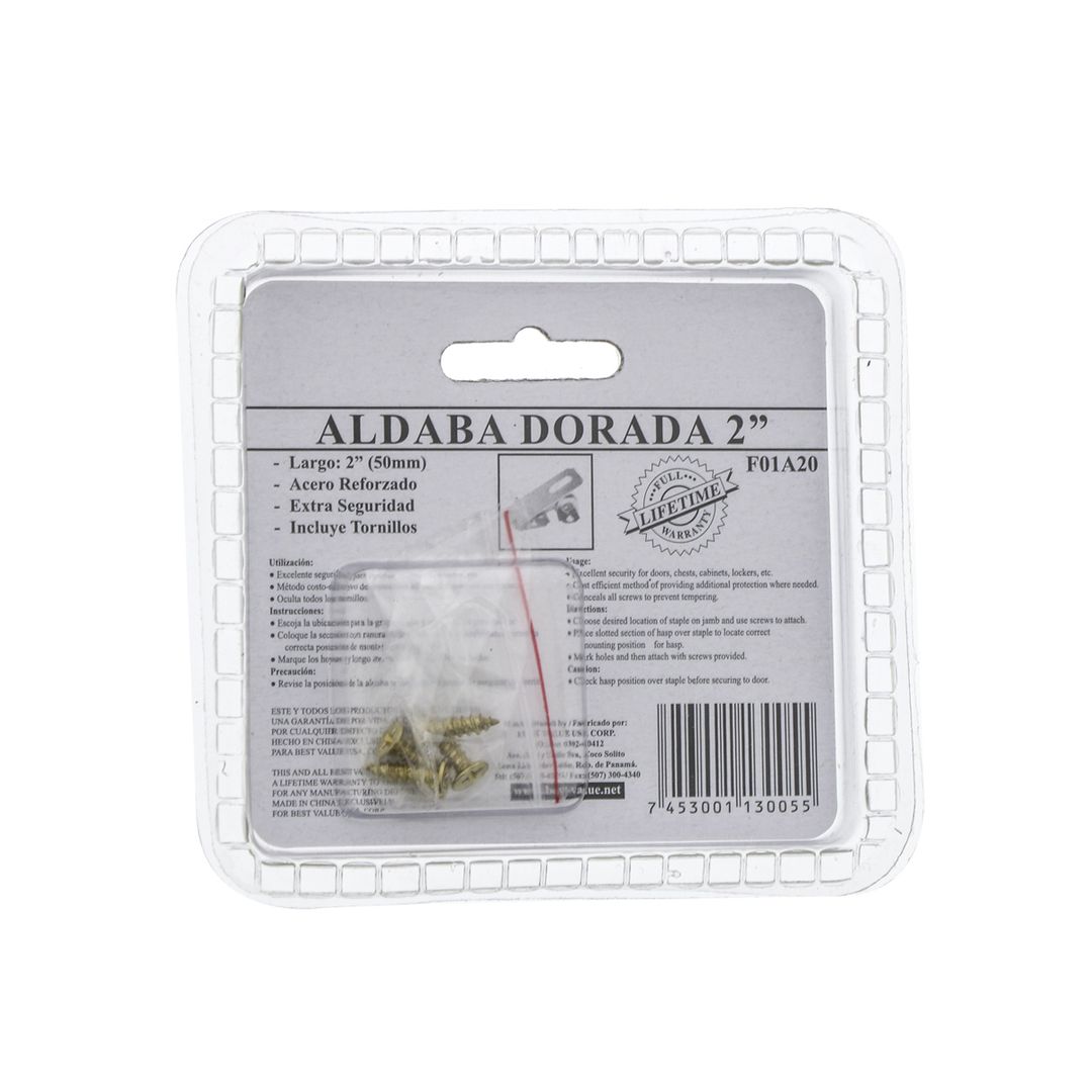 Aldaba Dorada Best Value 50mm - 897789