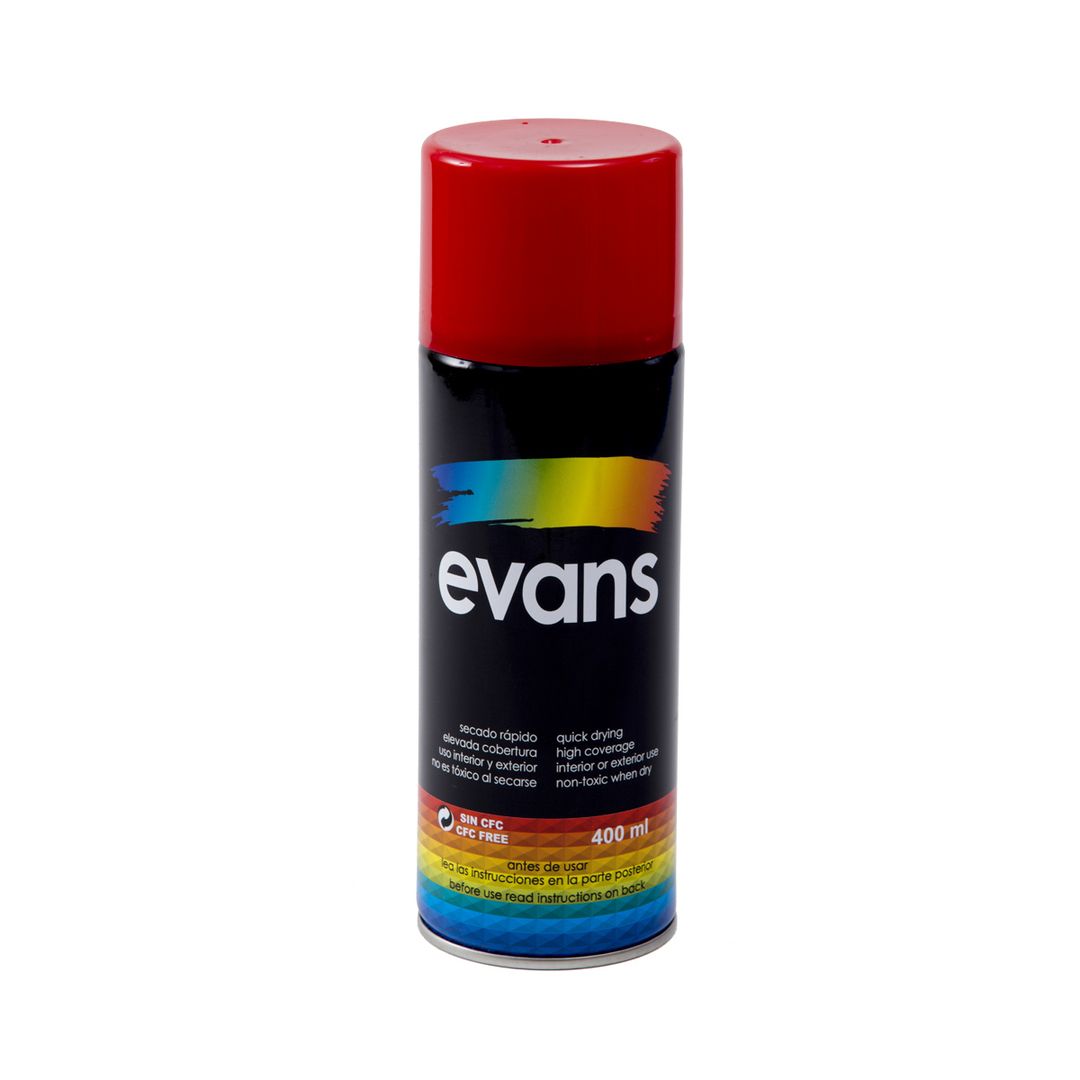 Pintura Evans Aerosol - Rojo Ferrari 400ml - 898017