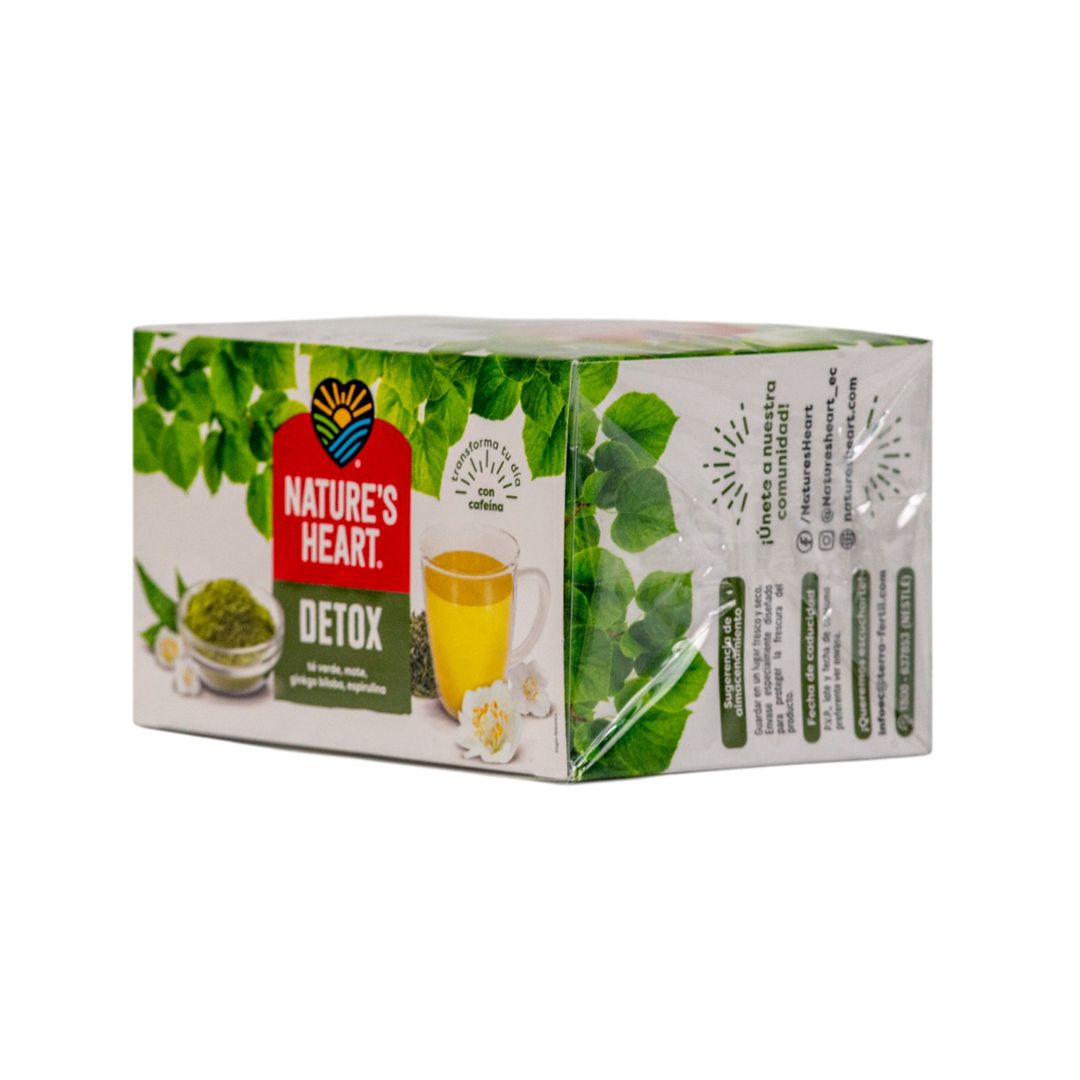 Pack 20 Uds Té Verde Nature’s Heart Detox - 912900