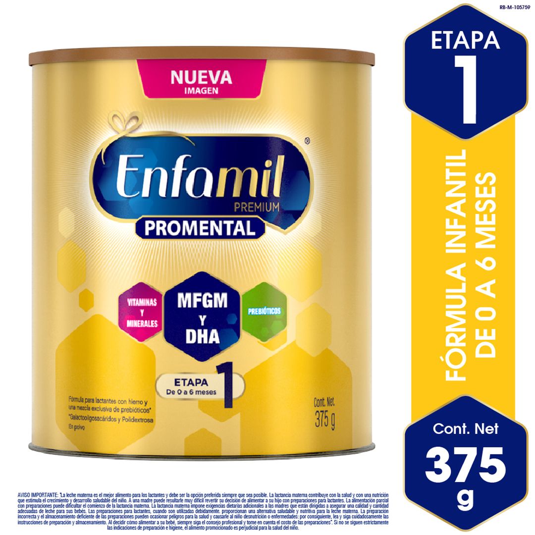 Fórmula Infantil Enfamil Promental Etapa 1 - Lata 375g - 898555