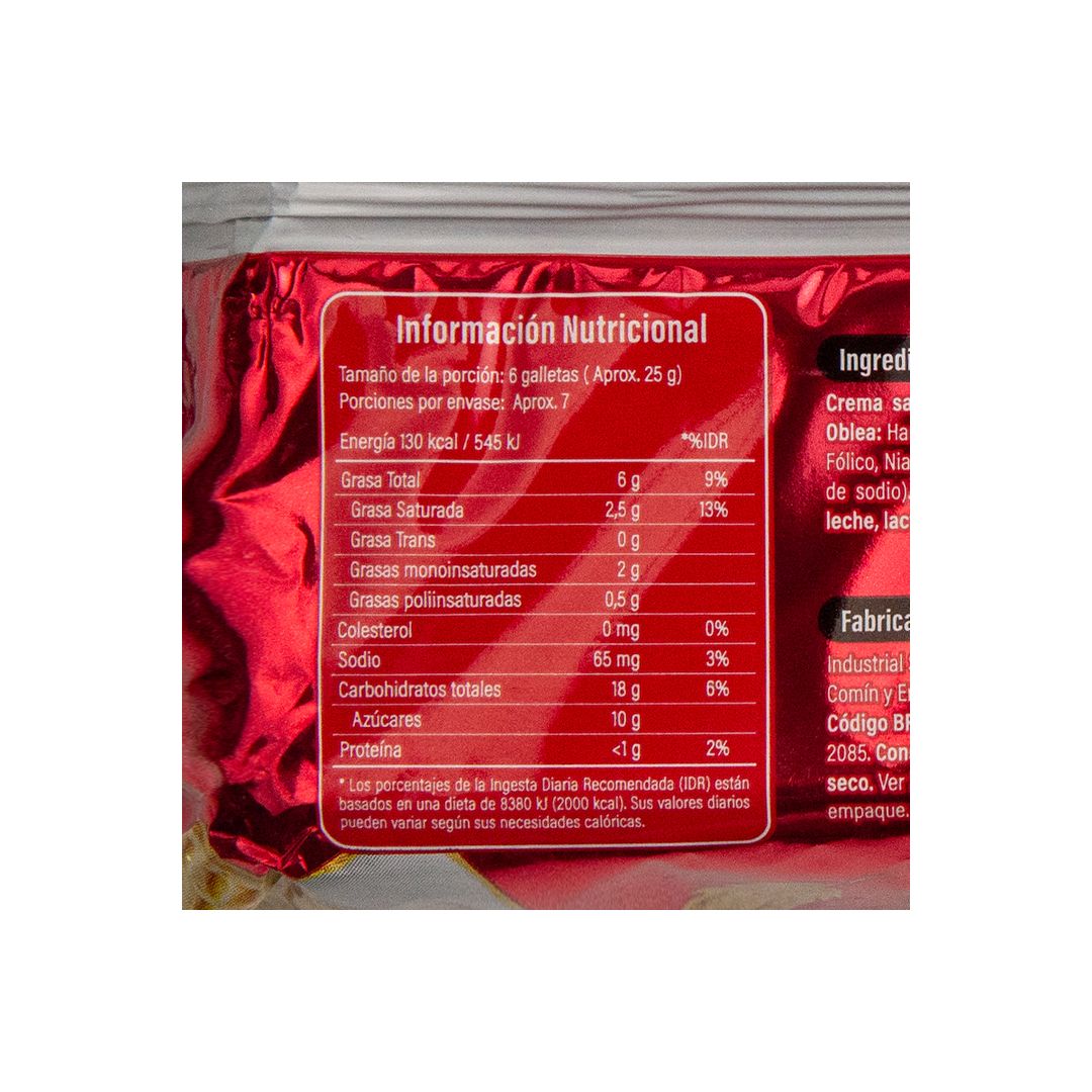 Galleta Amor Wafer Classic 175g - 913752