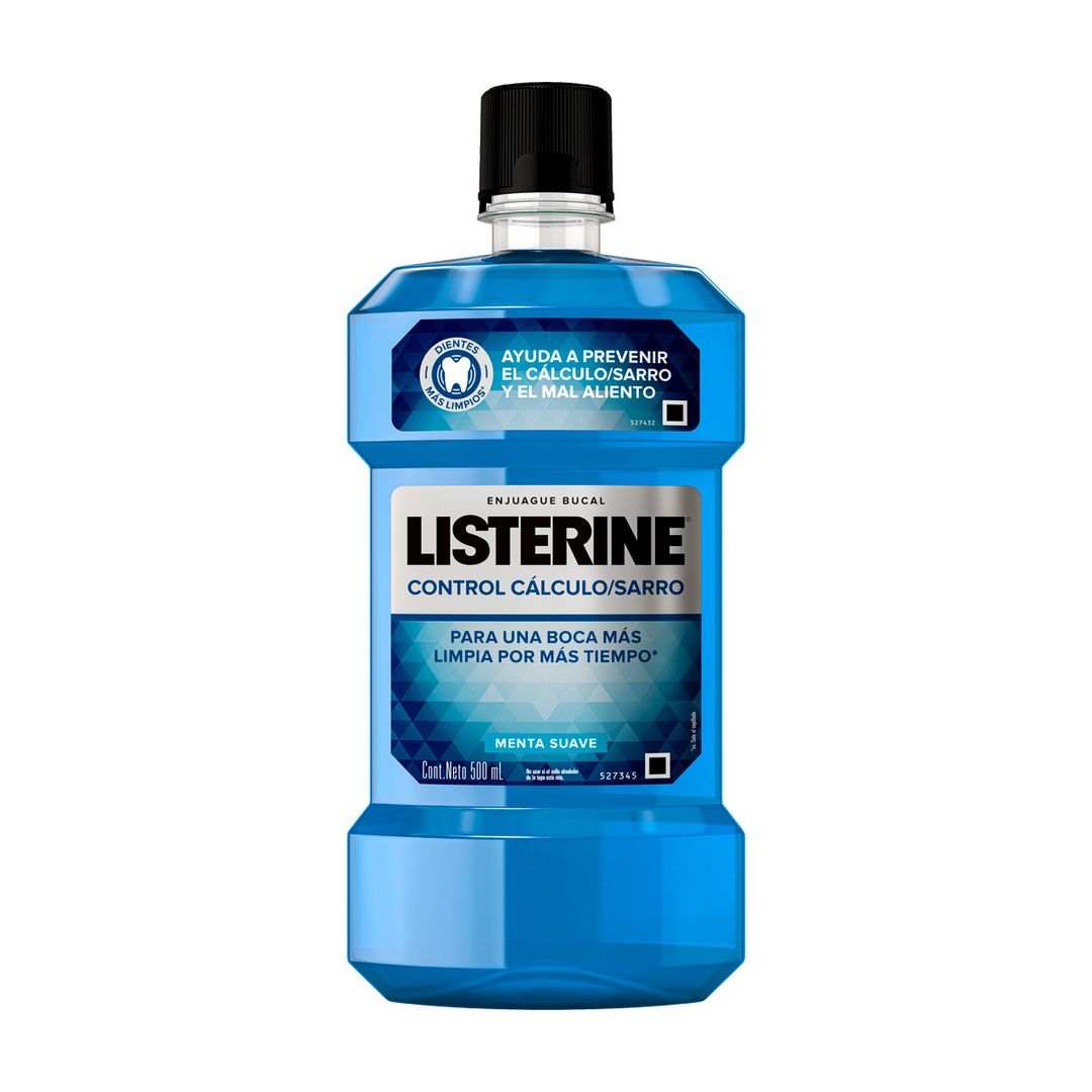 Enjuague Bucal Listerine Control Cálculo 500ml - 901167