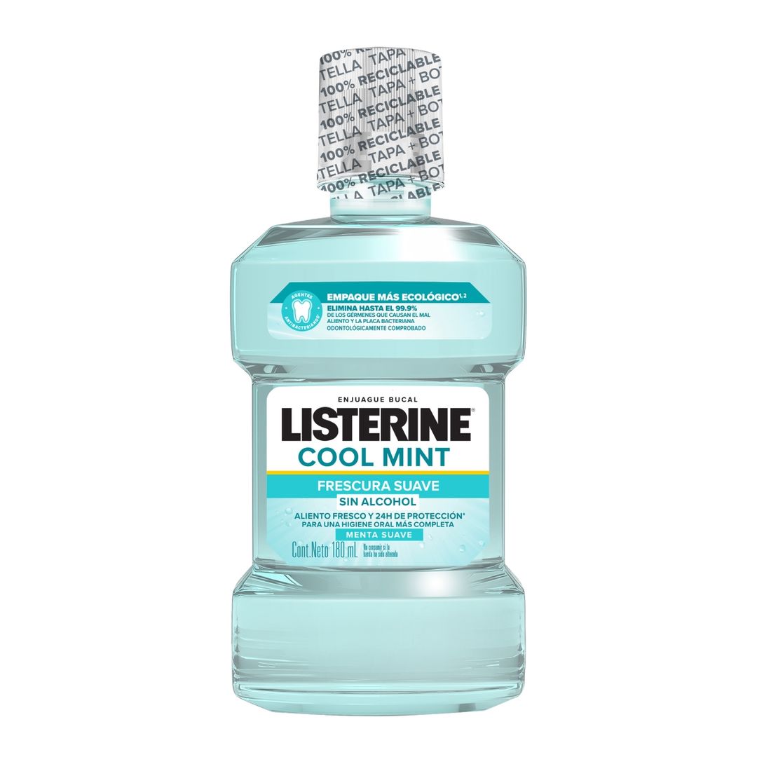 Enjuague Bucal Listerine Cool Mint Zero 180ml - 901108