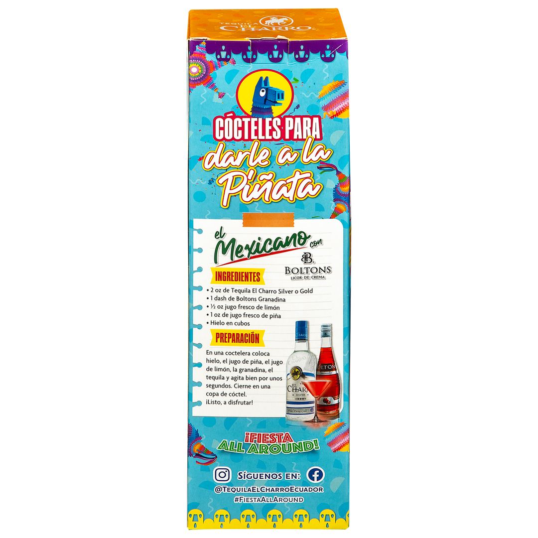 Tequila El Charro Silver 750ml - 901113