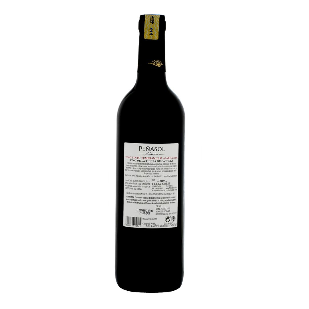 Vino Tinto Peñasol Tempranillo Garnacha 750ml - 901354