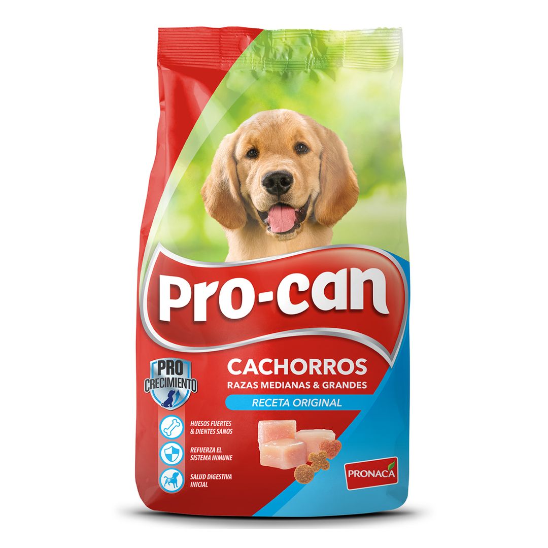 Alimento para Perro Pro-can Cachorro Razas Medianas y Grandes Original ...
