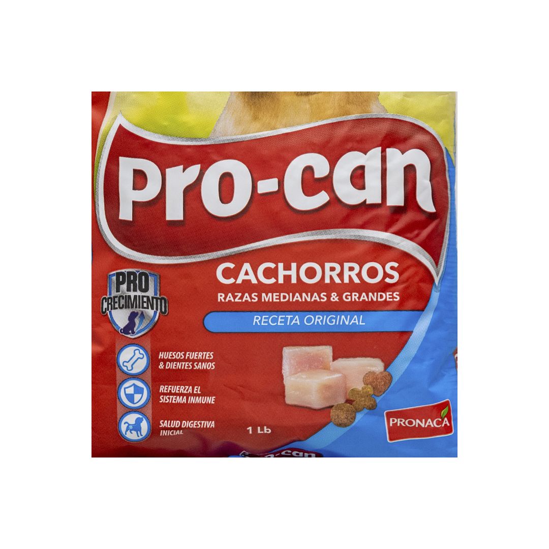 Alimento para Perro Pro-can Cachorro Razas Medianas y Grandes Original ...